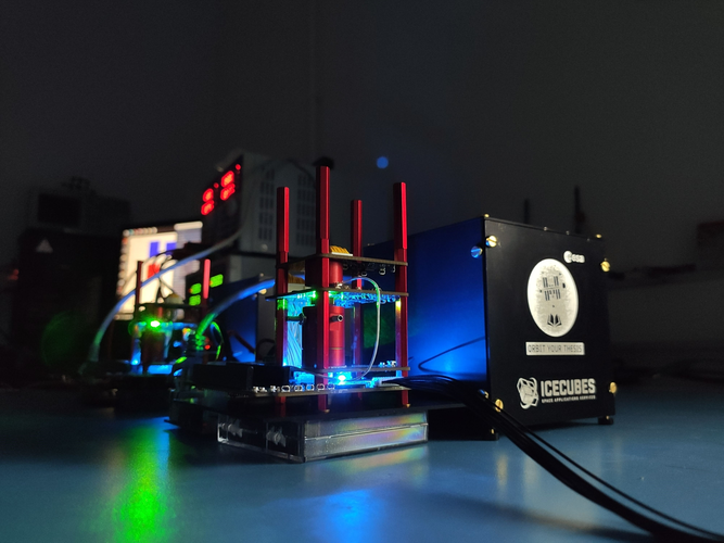 OSCAR-QUBE from ESA’s 'Orbit Your Thesis!' to ISS - ICE Cubes